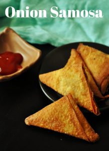 Onion Samosa Recipe With Poha, Irani Samosa Made From The Scratch ...