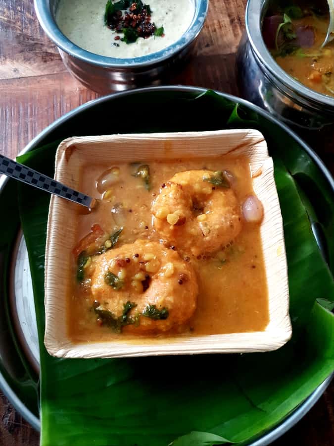 sambar vada recipe & tiffin sambar recipe in tamil - Prema's Culinary