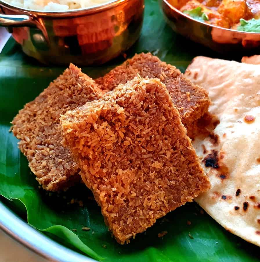 Karupatti Thengai Burfi Recipe How To Make Coconut Burfi Using Palm