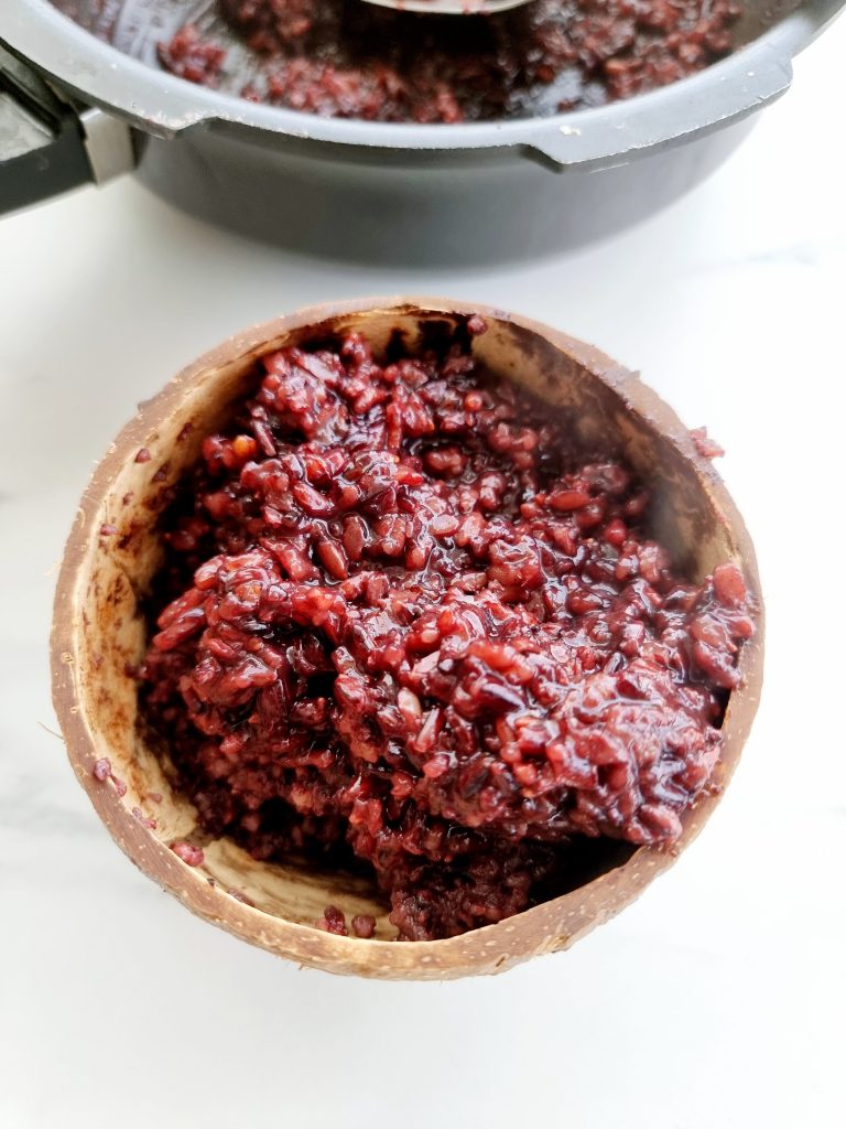 How to Cook Karuppu Kavuni Arisi, Black rice Cooking method for Friede ...