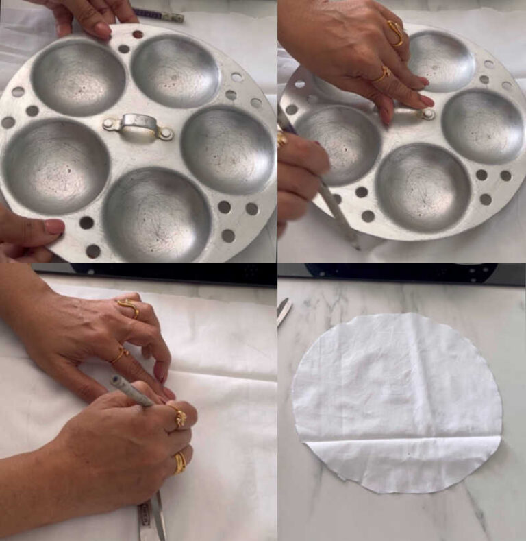 Thuni Idli Recipe, How to make Soft Cloth Idli(Idli Thuni making Steps ...