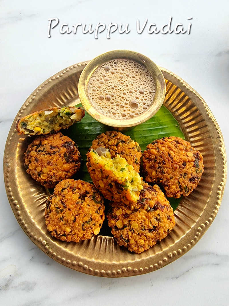 Masal Vada Recipe, Crispy Masala Vadai, Paruppu Vadai, #TeaTimeSnacks ...